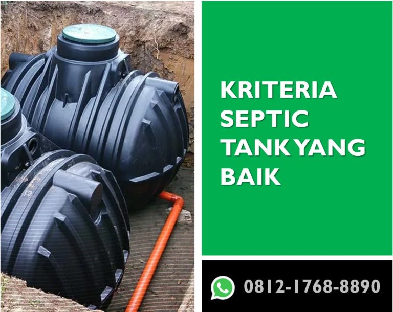 Kriteria Septic Tank yang Baik - Layanan Sedot WC Surabaya